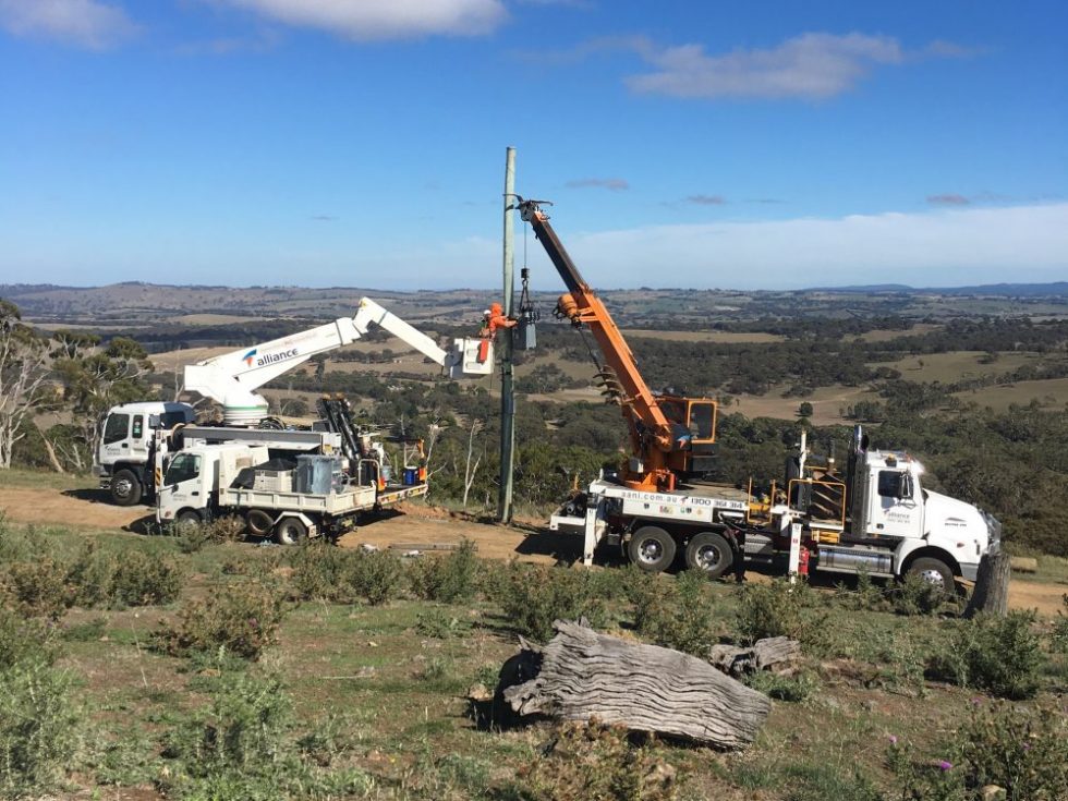 UPGRADE OF A POLE SUBSTATION - Alliance Network Infrastructure | Level ...